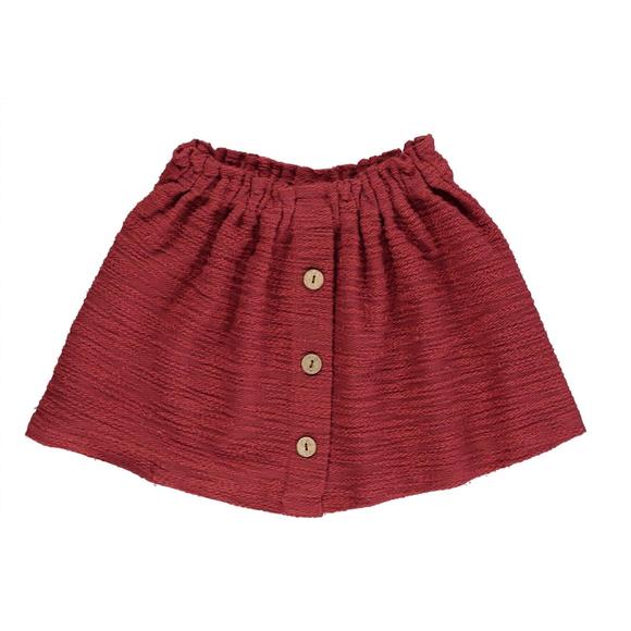VIGNETTE | Bottoms | New Vignette Girls Button Skirt In Rust | Poshmark